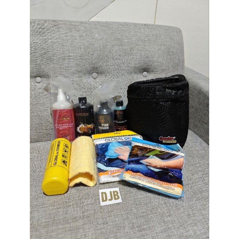 Jual Protera Paket alat cuci mobil sabun shampoo ban tire polish kanebo ...