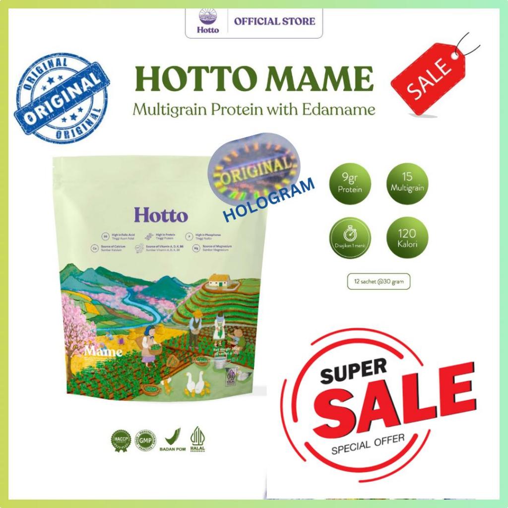 Jual Hotto Mame Multigrain Superfood Original - 1 Pouch (12 Sachet ...