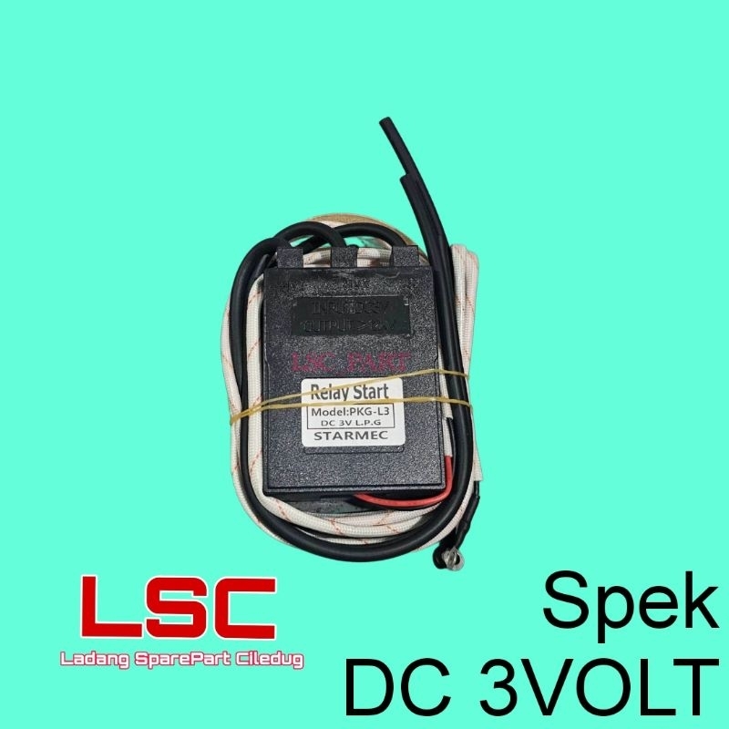 Jual Pematik Elektrik Kompor Kabel 3 Dc 3V Quantum Akumulator Blue Gas ...