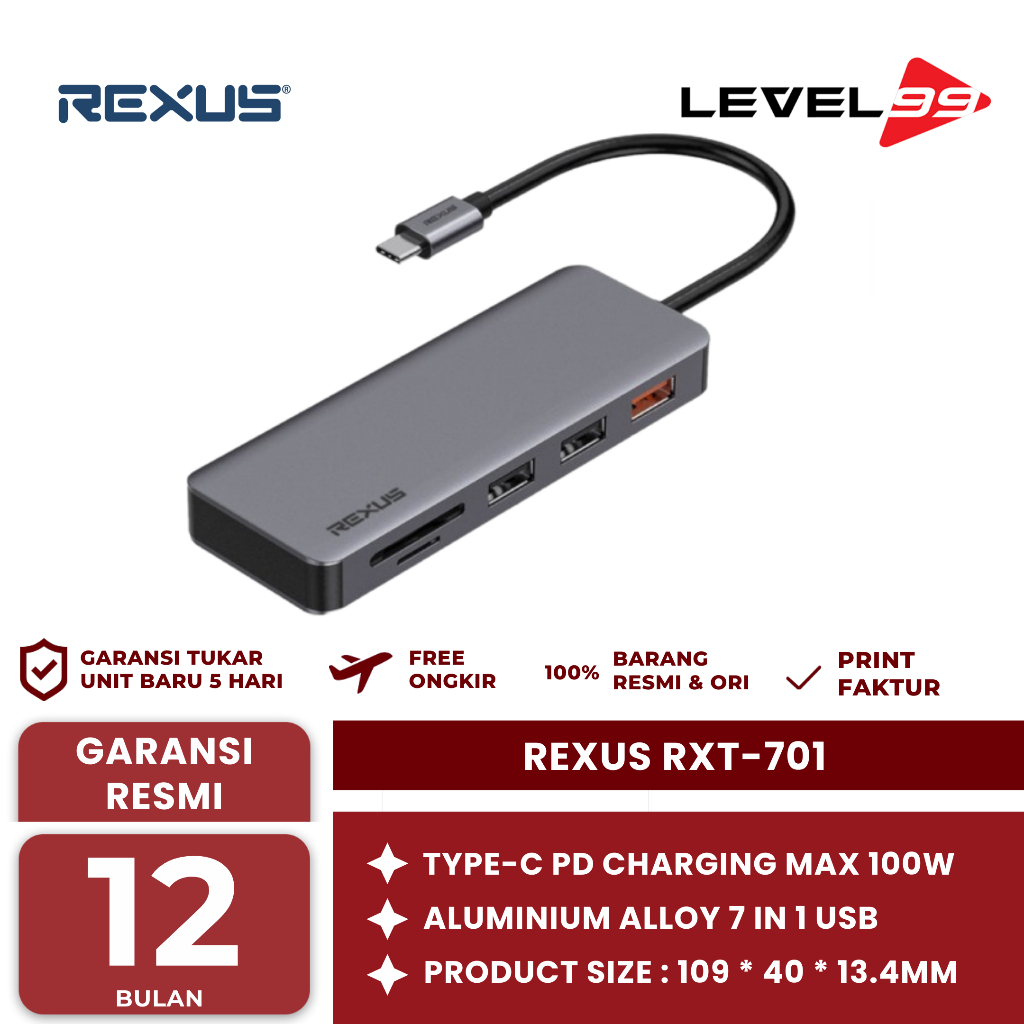 Jual Rexus Converter Usb Rxt-701 | Shopee Indonesia