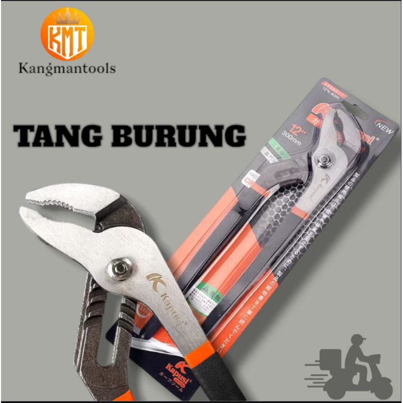 Jual Kapusi Tang Burung 2 Varian Ukuran/10"12"/Tang Jepit Pipa K-8379/K ...
