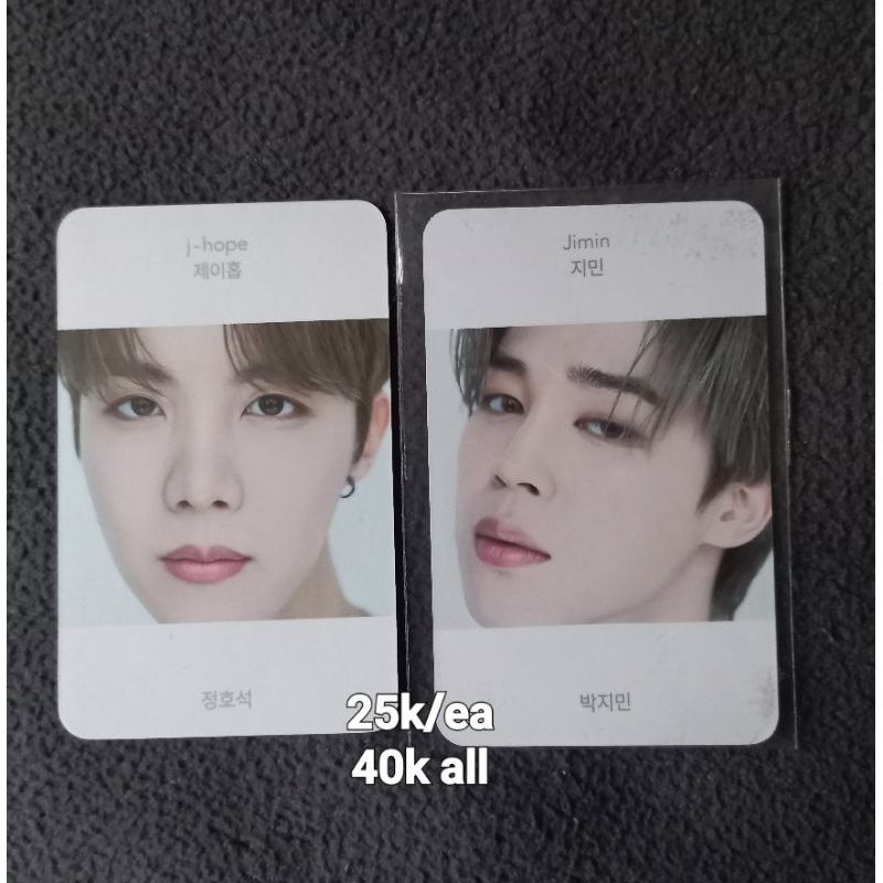 Jual Take All Bundle Photocard Pc BTS Official Jimin JHope | Shopee Indonesia