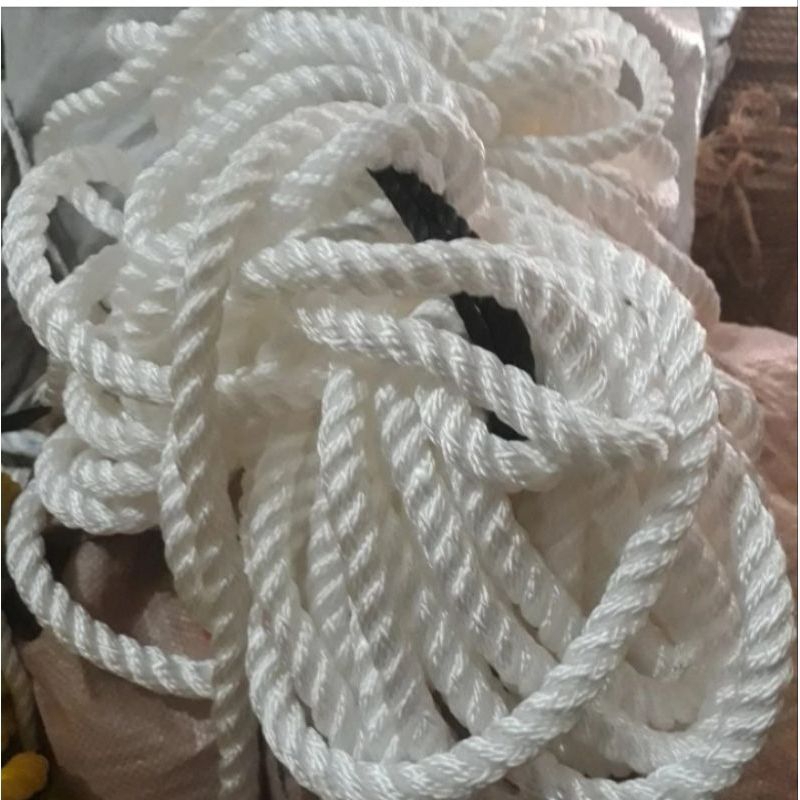Jual Tali Tambang Nylon Putih 10mm 10 Meter | Shopee Indonesia