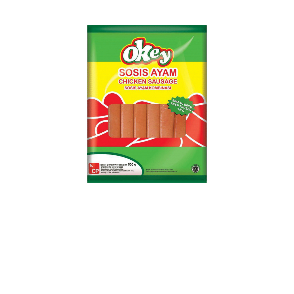 Jual OKAY CHICKEN SAUSAGE SOSIS AYAM 500g / Sosis | Shopee Indonesia