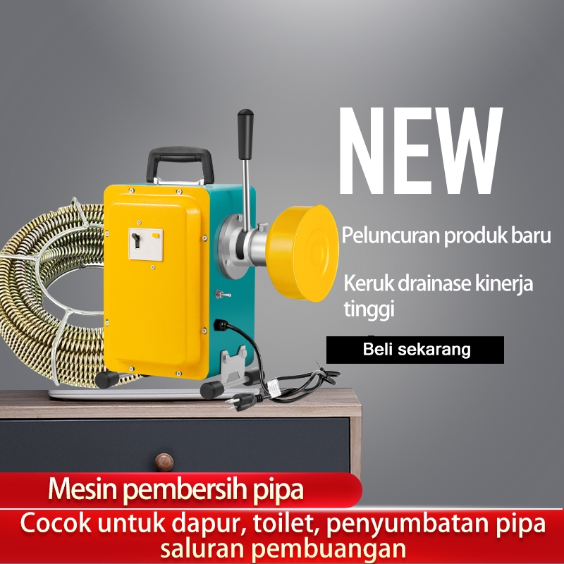 Jual GQ-180 Drain Cleaner Blocking Channel Solution Drilling Machine ...