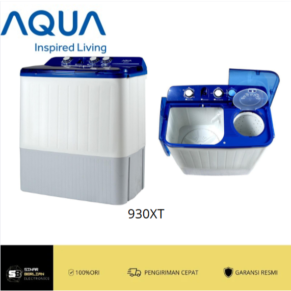 Jual MESIN CUCI AQUA 2 TABUNG 7KG, 8KG, 9 KG, 10KG, 12KG, 14KG SEMUA ...