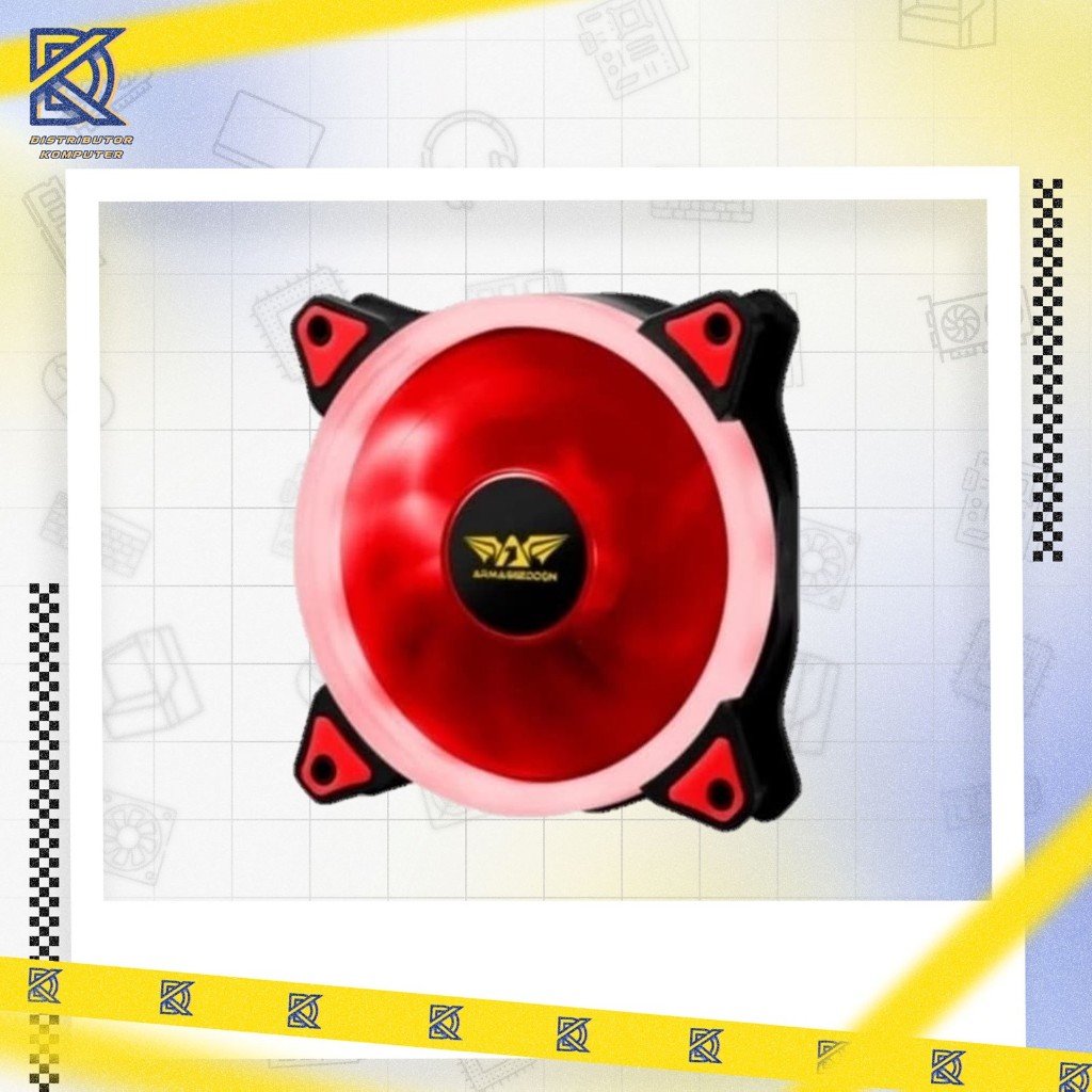 Jual ARMAGGEDDON FAN CASING SCARLET SABER 12CM RED / SABER / FAN ...