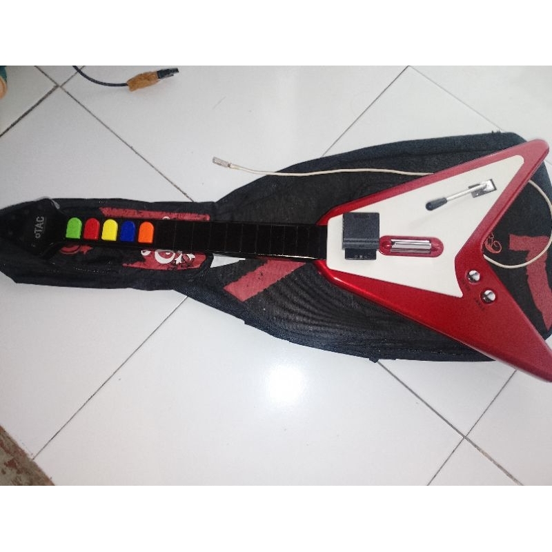Jual gitar stik controller guitar hero ps2 dan ps3 | Shopee Indonesia