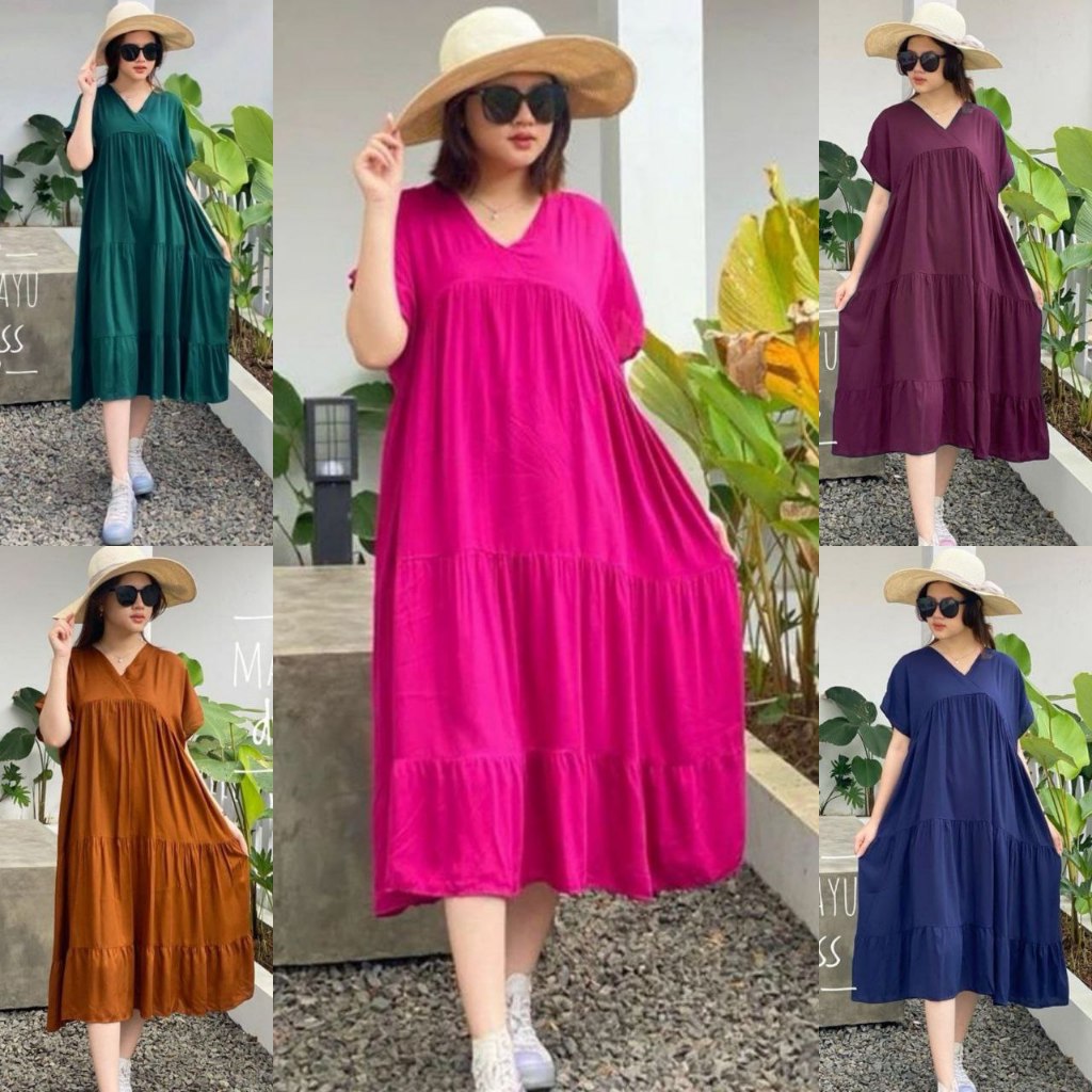 Jual Kanzia dres polos - Kanzia home dres rayon - daster polos kanzia ...