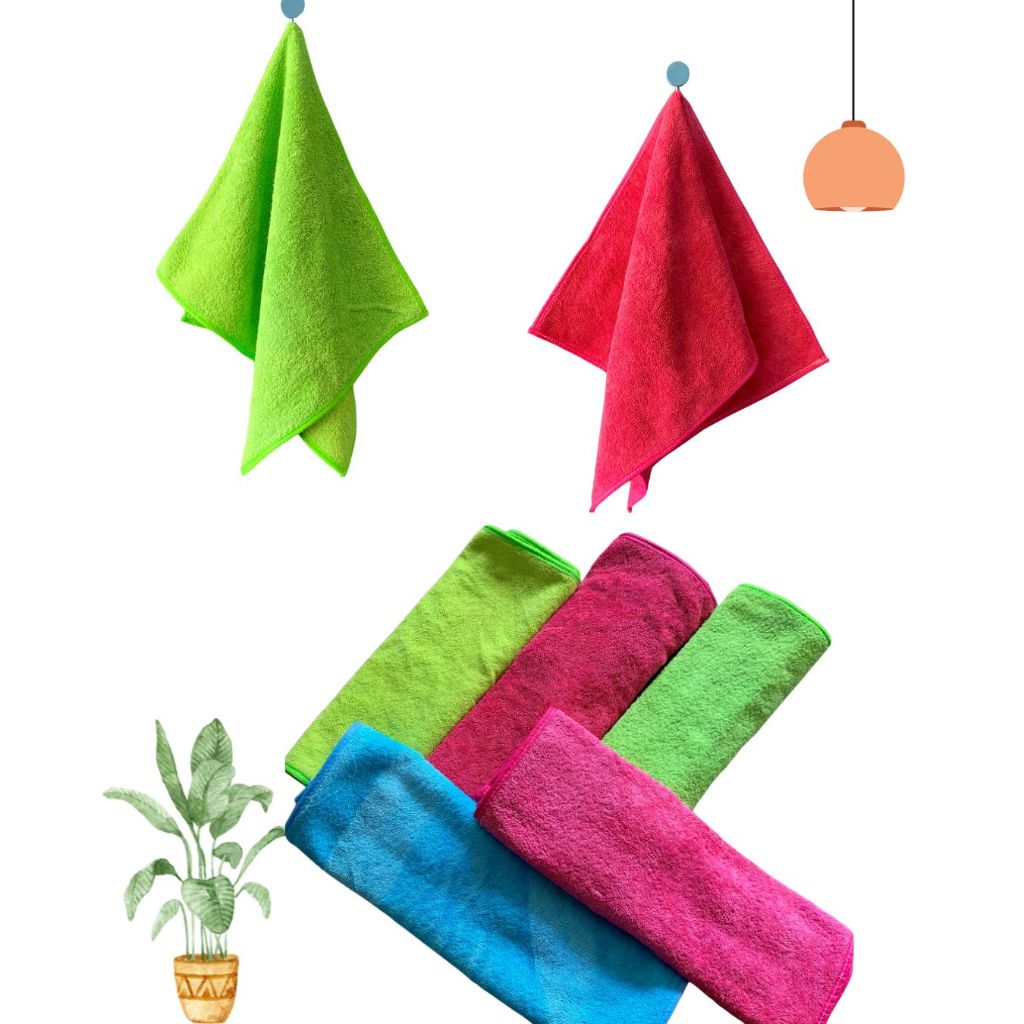 Jual Handuk Wajah Leher Uk 35x70cm Handuk kecil OLahraga Bahan Katun ...