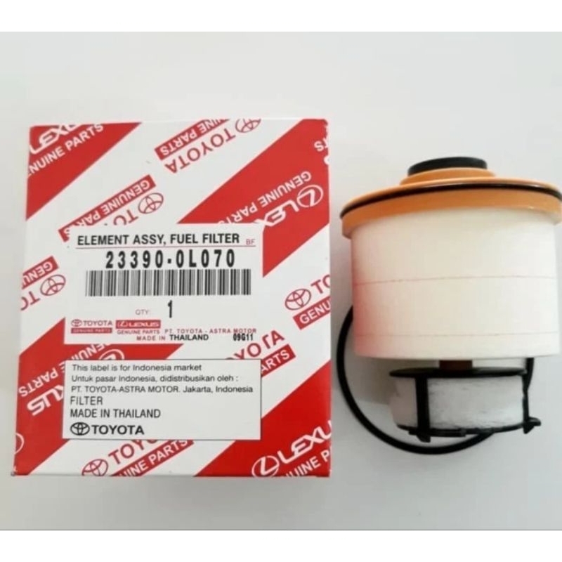 Jual Filter Solar Saringan Mobil Innova Reborn Fortuner 23390 OLO70 ...