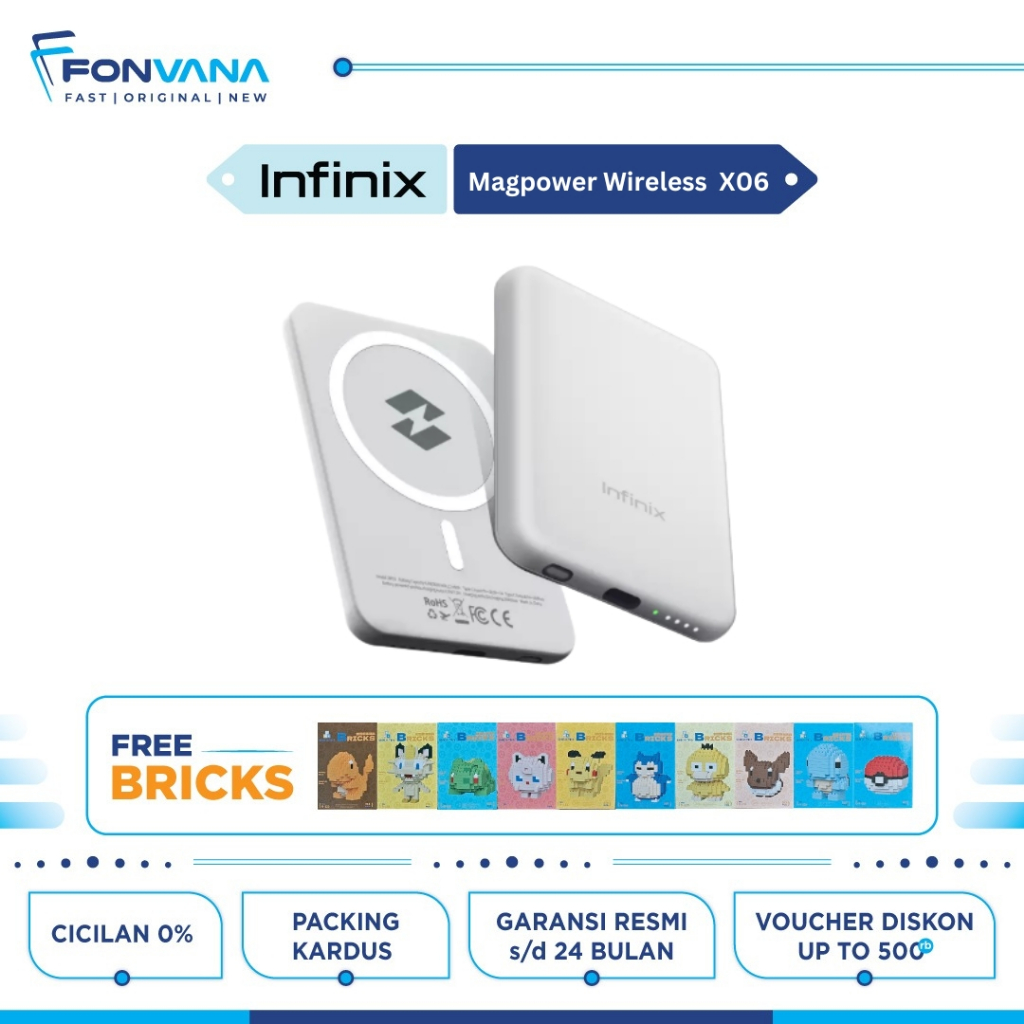 Jual Infinix Magpower Wireless X06 5000mAh | Garansi Resmi Infinix ...