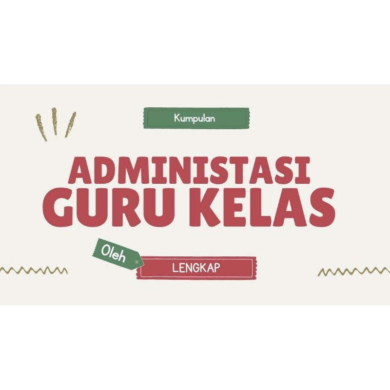 Jual Administrasi Guru Kelas | Shopee Indonesia