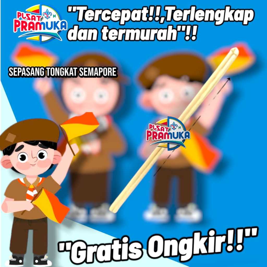 Jual Tongkat semaphore semapor [Perpasang] | Shopee Indonesia