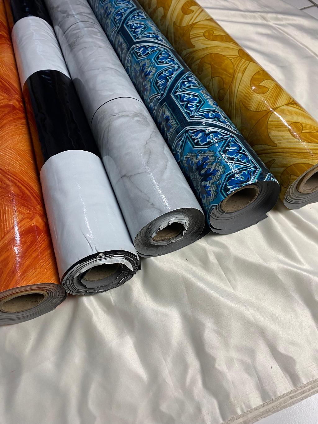 Jual Karpet Plastik Vinyl (1 ROLL) Lebar 2 x 20 METER Motif KAYU Multifungsi Taplak Meja Alas ...