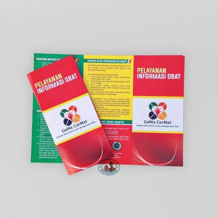 Jual Leaflet Atau Brosur Pelayanan Informasi Obat | Leaflet Farmasi ...