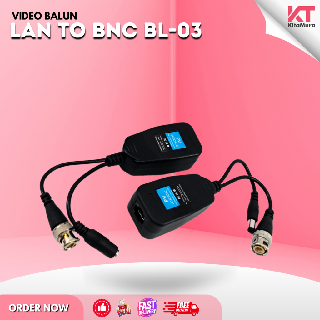 Jual Poe Balun Video Balun HD - CVI / TVI / AHD || Xtander HDPVT 5MP ...