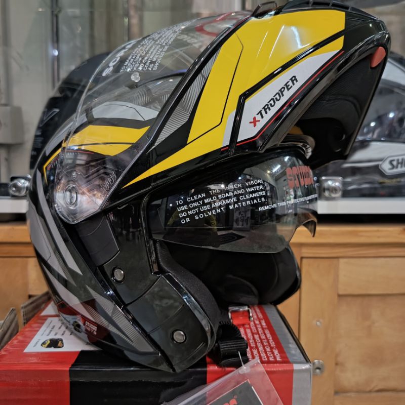 Jual Helm STUDDS TROOPER MODULAR HELMET | Shopee Indonesia