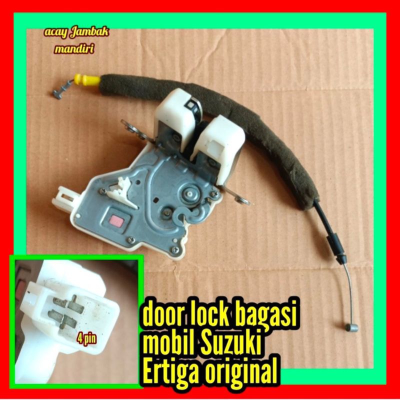 Jual door lock bagasi mobil Suzuki all new Ertiga atau XL7 original ...