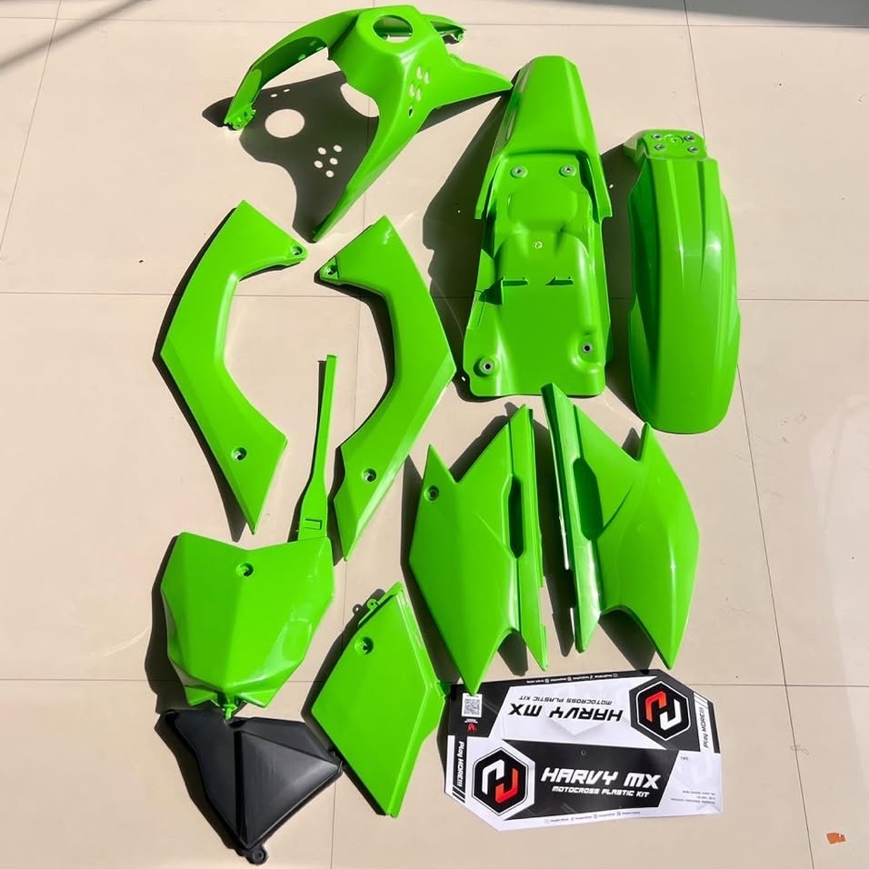 Jual Cover Body Set KLX 140 - HRV MX Motocross Plastic Kit | Shopee Indonesia