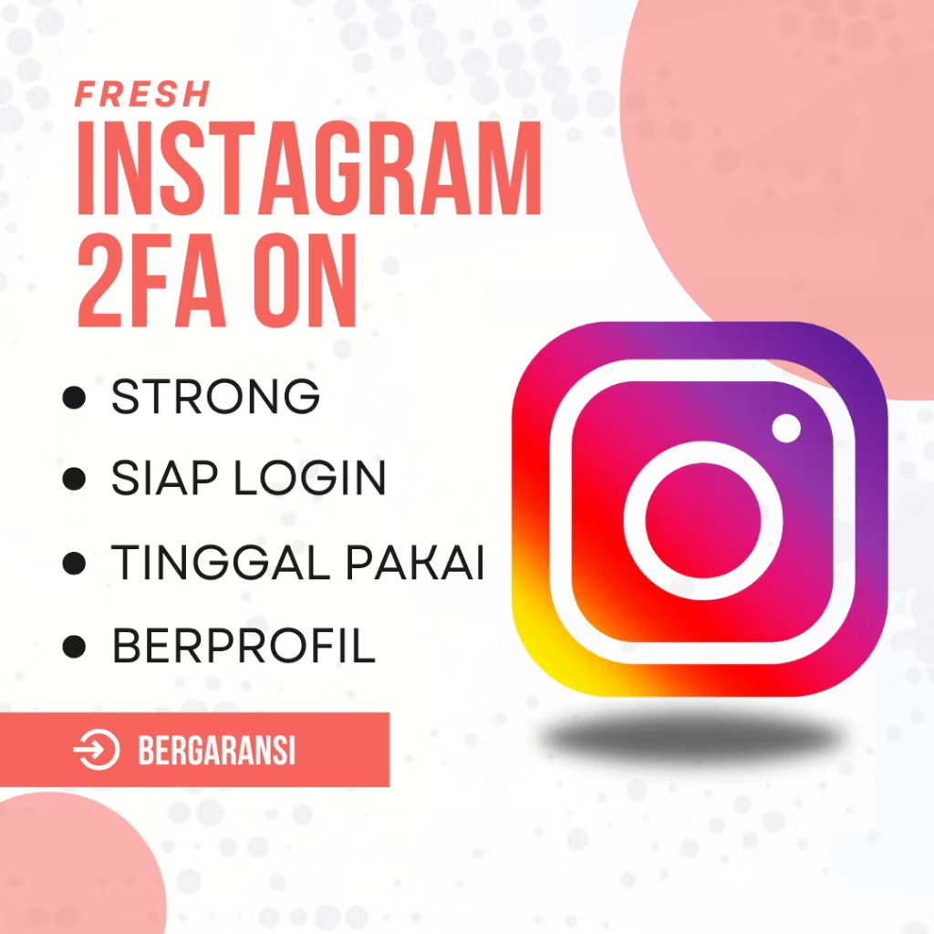 Jual AKUN IG FRESH 2FA ON BERGARANSI TERMURAH | Shopee Indonesia