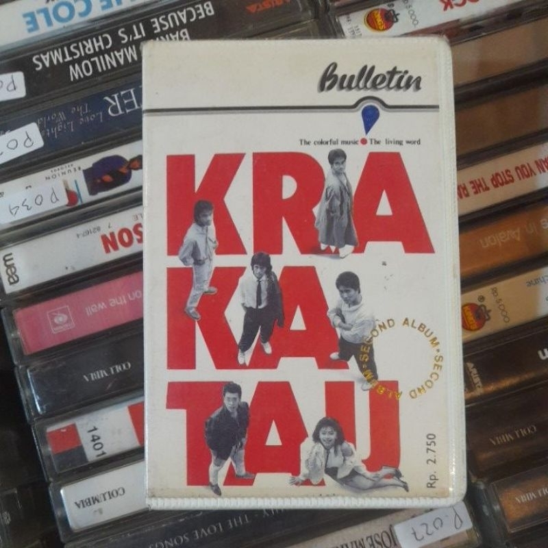 Jual kaset pita krakatau second album (P361) | Shopee Indonesia