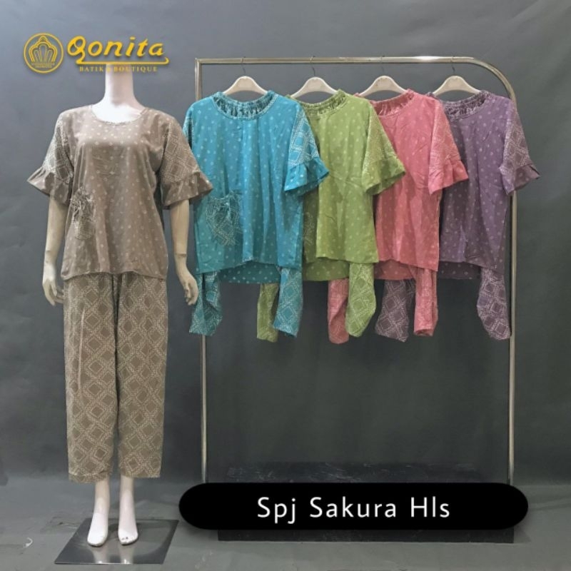 Jual Re (Ld 100 Cm) Setelan Daster Qonita Batik Pekalongan Ll Spj ...