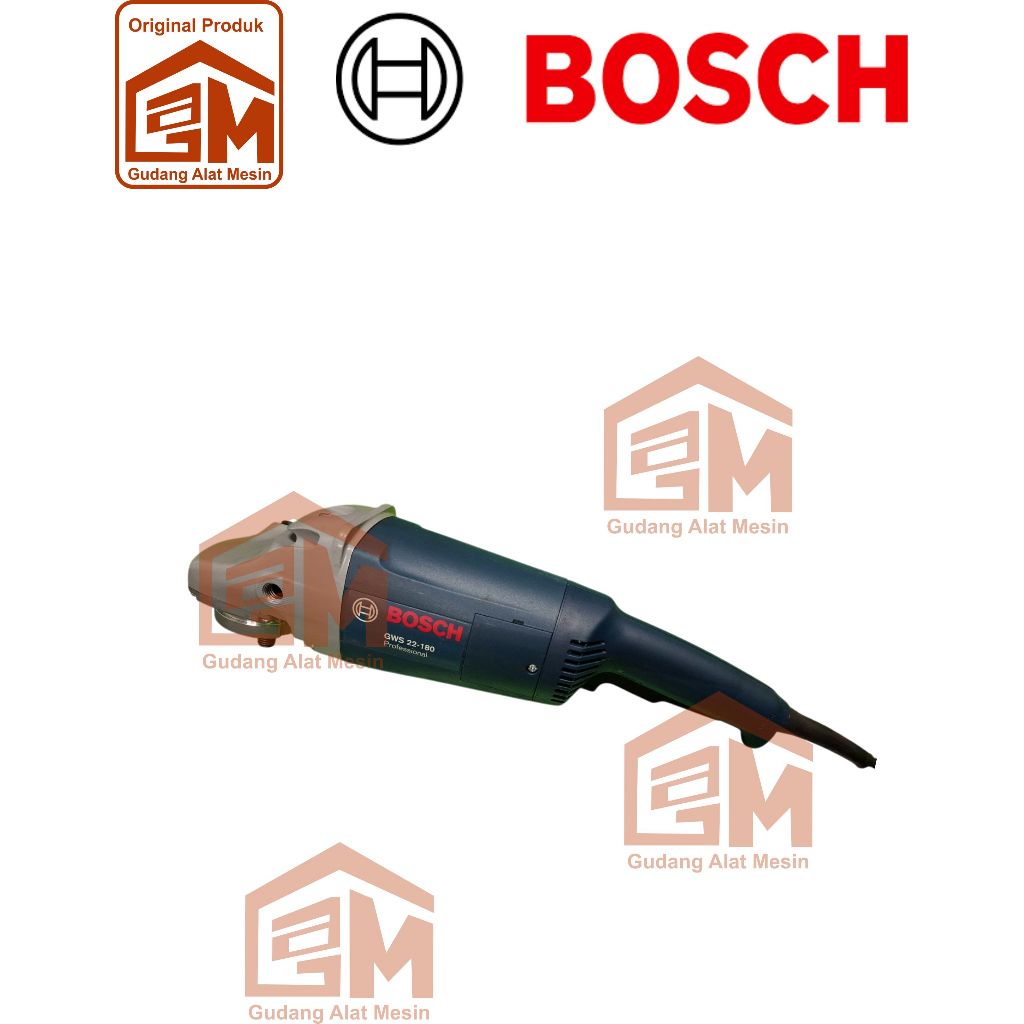 Jual Mesin Grinda BOSCH 7 INCH GERINDA TANGAN BOSCH GWS 22-180 BOSCH ...
