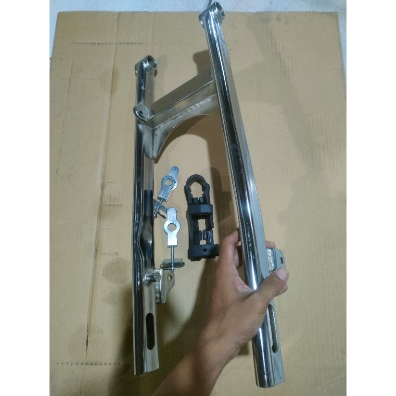 Jual AREM TIGER MODEL W175 MODEL AITEK POLOS CHROME SUPER TEBAL 3MM ...