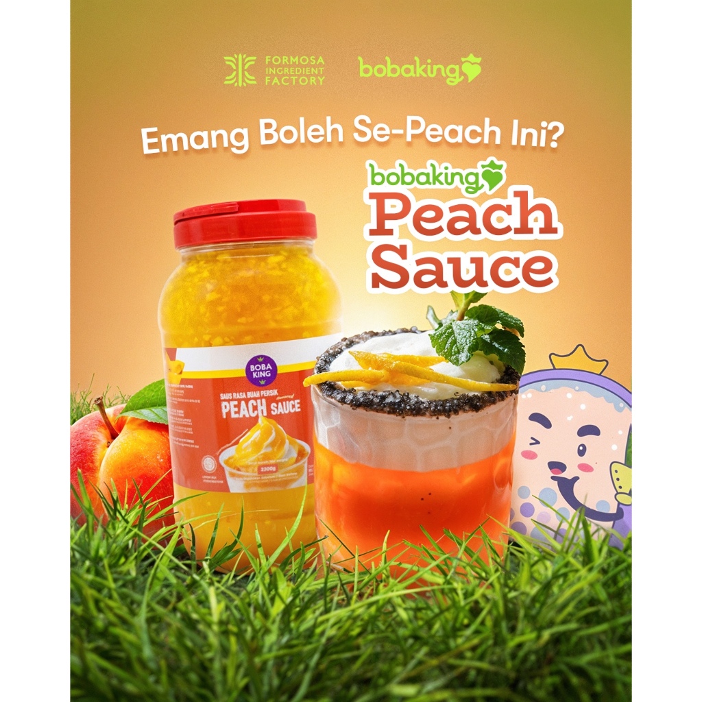 Jual BOBAKING Peach Sauce | Shopee Indonesia