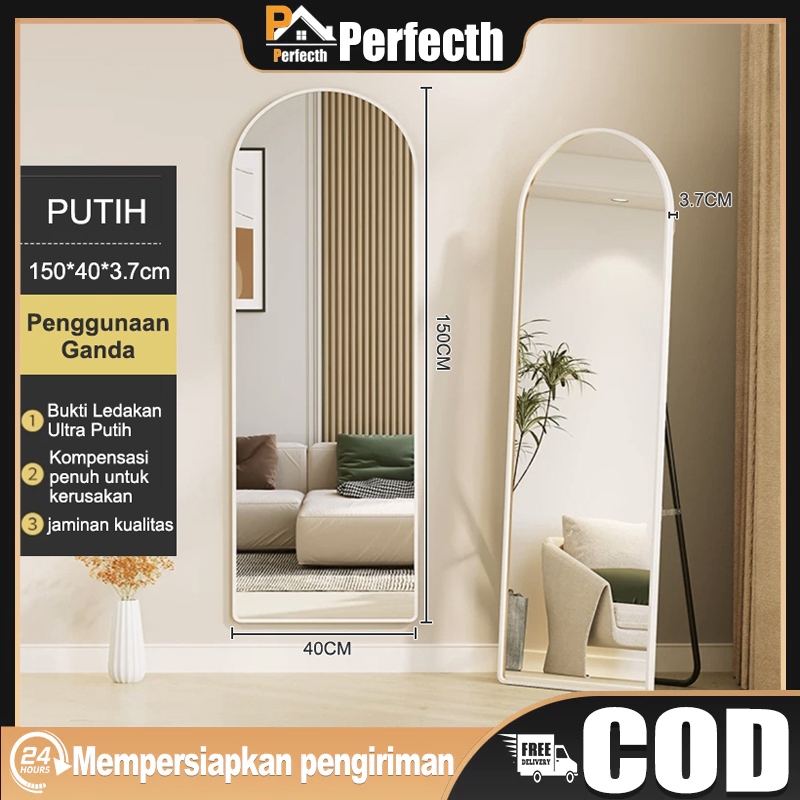 Jual Standing mirror Cermin standing /Cermin Berdiri full body / Cermin ...