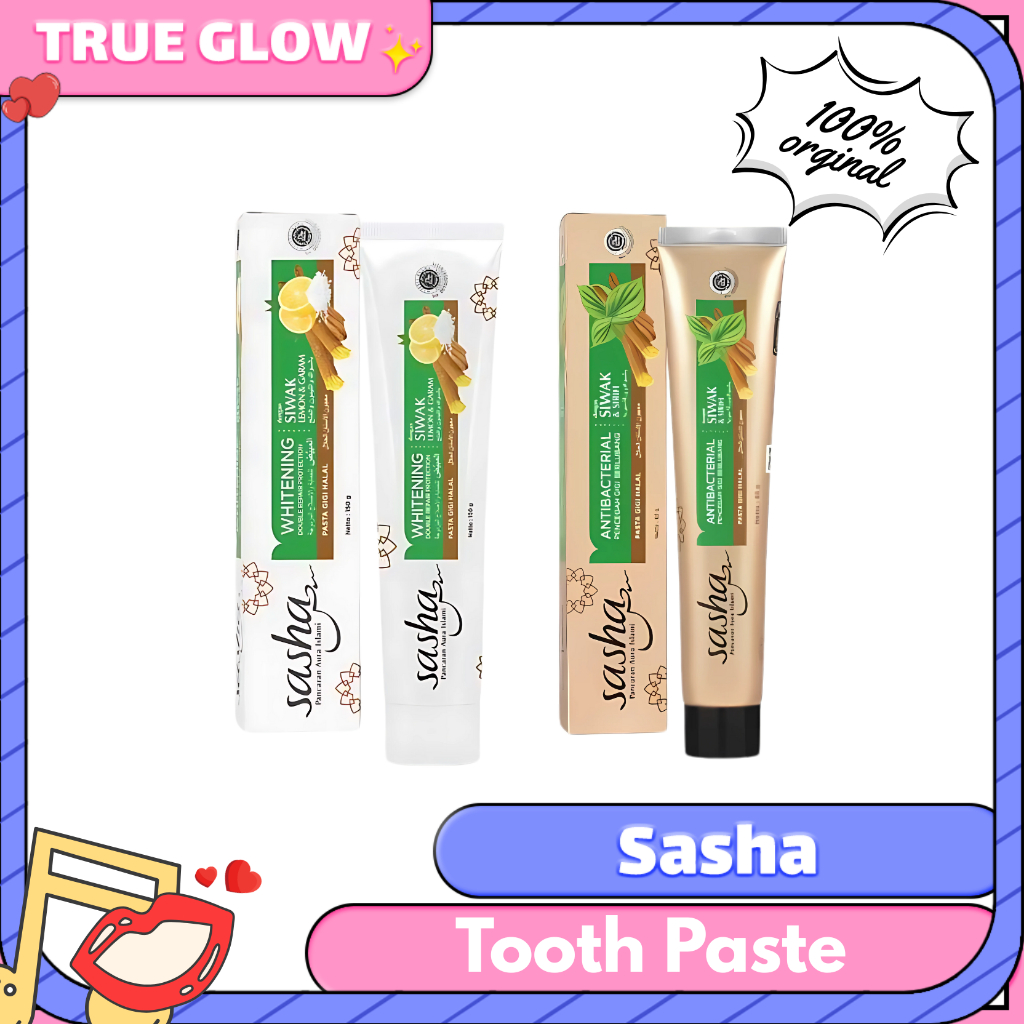 Jual SASHA Sasha Toothpaste Pasta Gigi WHITENING | PENCEGAH GIGI ...