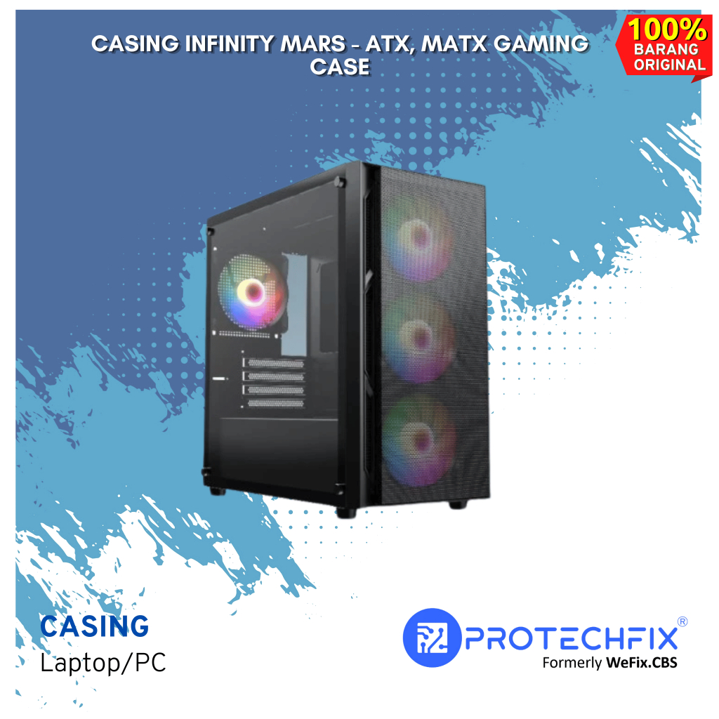 Jual Casing INFINITY MARS - ATX, mATX Gaming Case | Shopee Indonesia