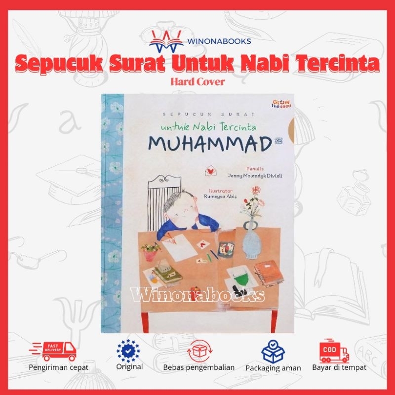 Jual SEPUCUK SURAT UNTUK NABI TERCINTA MUHAMMAD* ﷺ Soft dan Hard cover ...