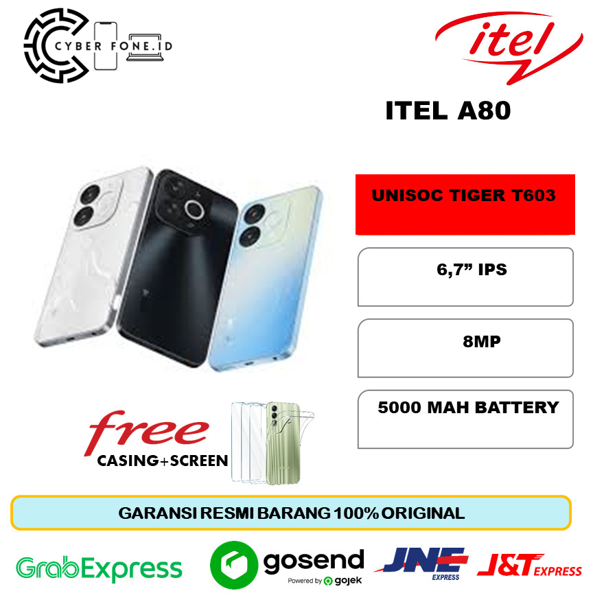 Jual Itel A80 4GB 128GB Garansi Resmi | Shopee Indonesia