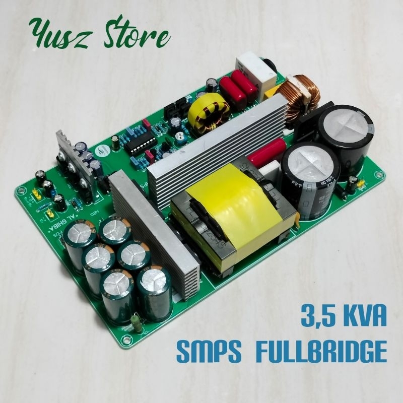 Jual SMPS Fullbridge 3,5kva ct 90v 30 ampere 3,5KW For Audio power ...