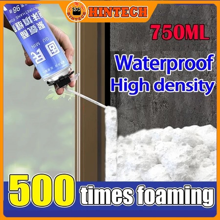 Jual 750ML PU foam spray Busa semprot Foam busa semprot Cairan busa ...