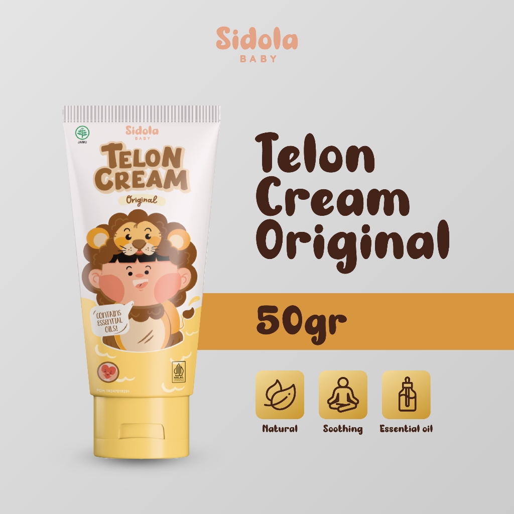 Jual Sidola Baby Telon Cream Original 50g | Shopee Indonesia