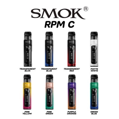 Jual SMOK RPM C 50W 1650MAH POD KIT AUTHENTIC 100% | Shopee Indonesia