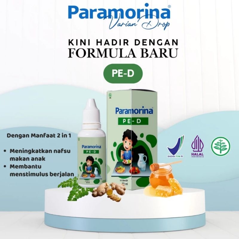 Jual Paramorina Drop Pickyeater lahap Makan & Pertumbuhan pada tulang ...
