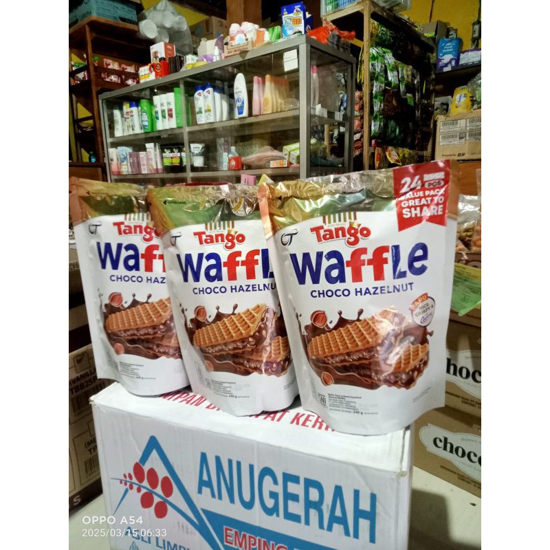 Jual TANGO WAFFLE wafer roti kue biskuit | Shopee Indonesia