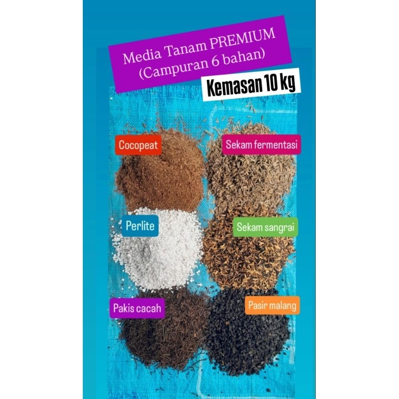 Jual Media Tanam PREMIUM Kemasan 10 kg | Shopee Indonesia