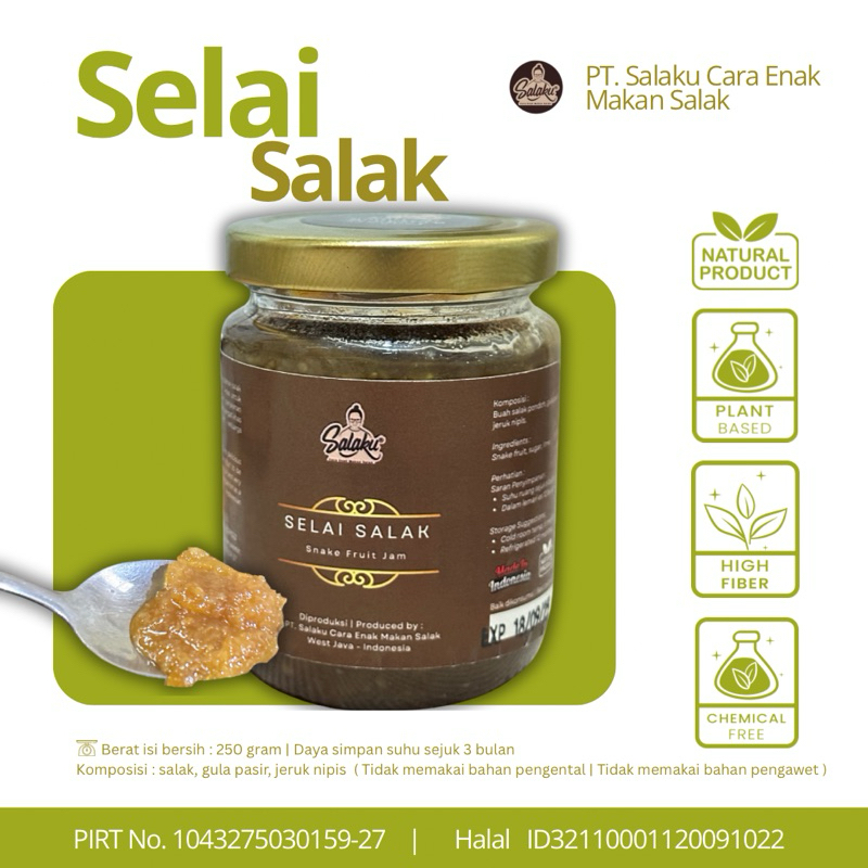 Jual Selai Salak Homemade Tanpa Pengawet Tanpa Pengental | Shopee Indonesia