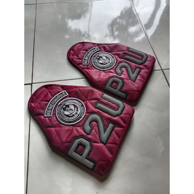 Jual P2U merah marun logo terbaru KEMENIMIPAS | Shopee Indonesia
