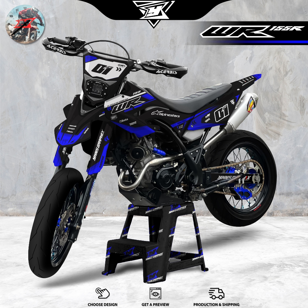 Jual DECAL STICKER PREMIUM YAMAHA WR 155 FULL BODY CUSTOM – Theme ...