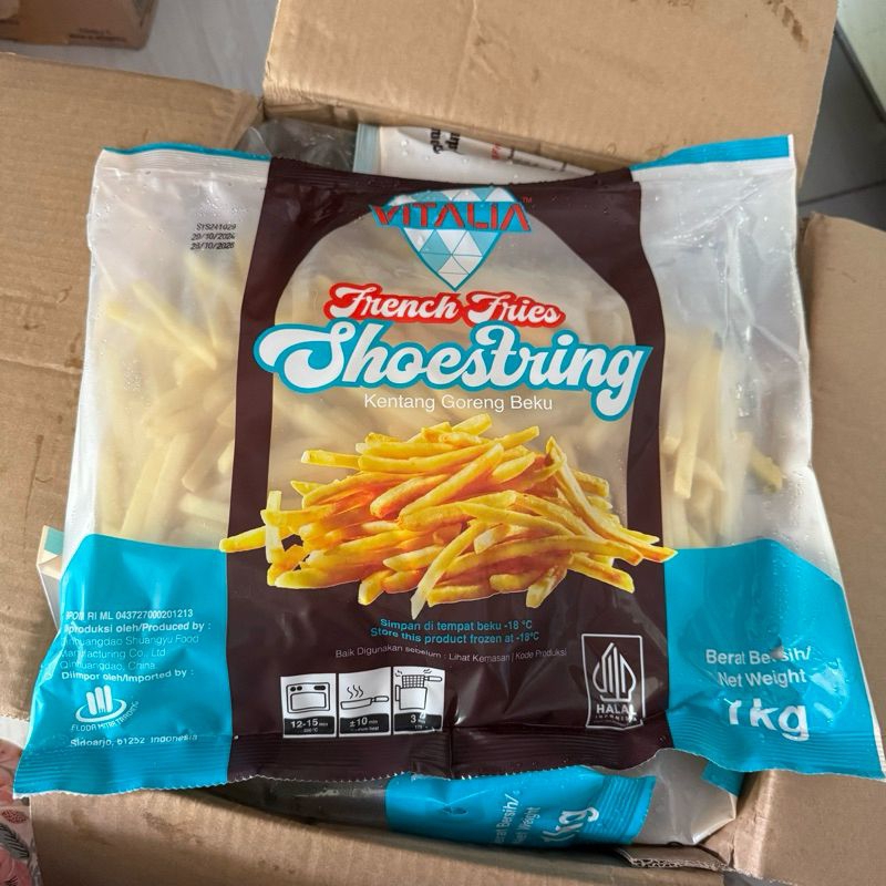 Jual Kentang Goreng Shoestring VITALIA 1kg | Shopee Indonesia