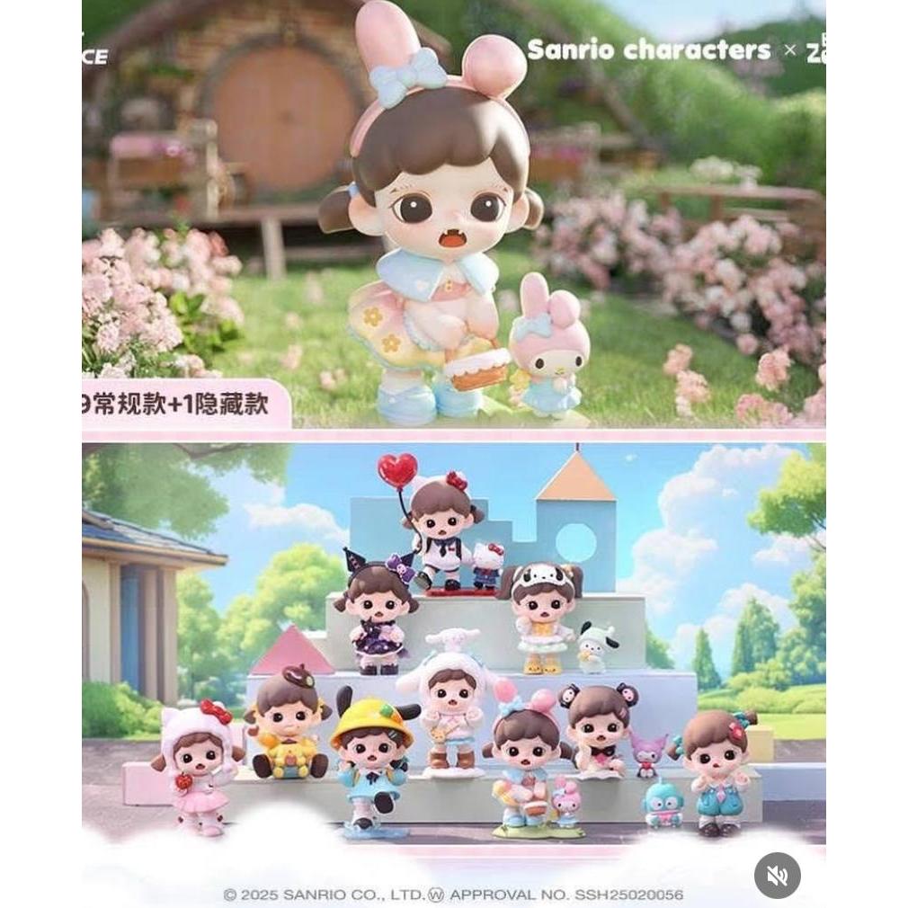 Jual [PO PRE-ORDER] BABY ZORAA x SANRIO CHARACTERS SERIES FIGURE BLIND ...