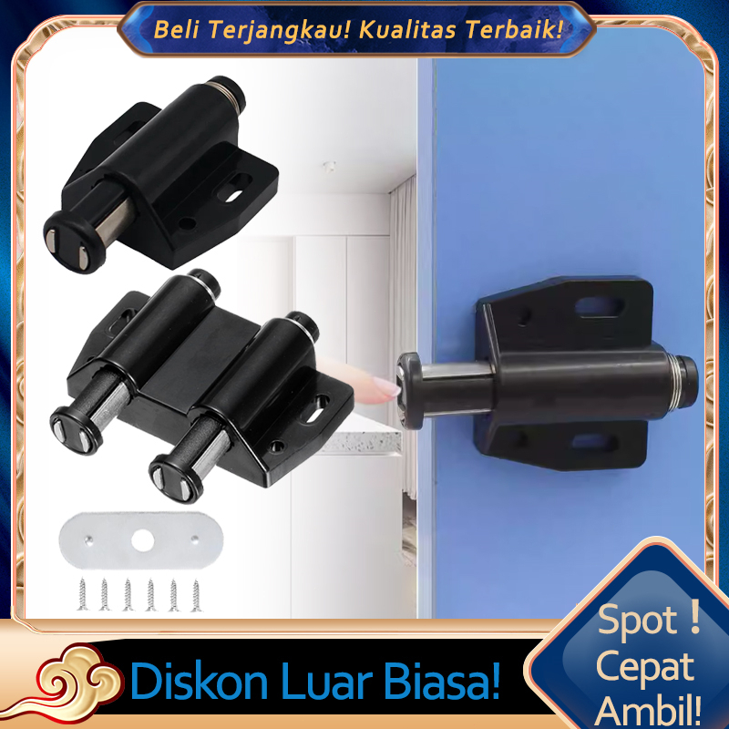Jual Magnet Push To Open Tip On Double Catches Magnet Door Bouncer ...