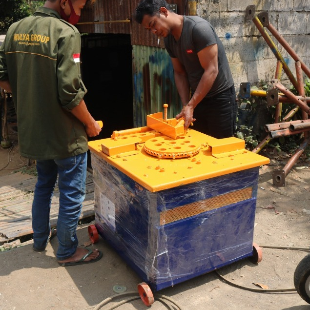 Jual Bar Bender Penekuk Besi Otomatis hingga Besi 32 Milimeter | Shopee ...