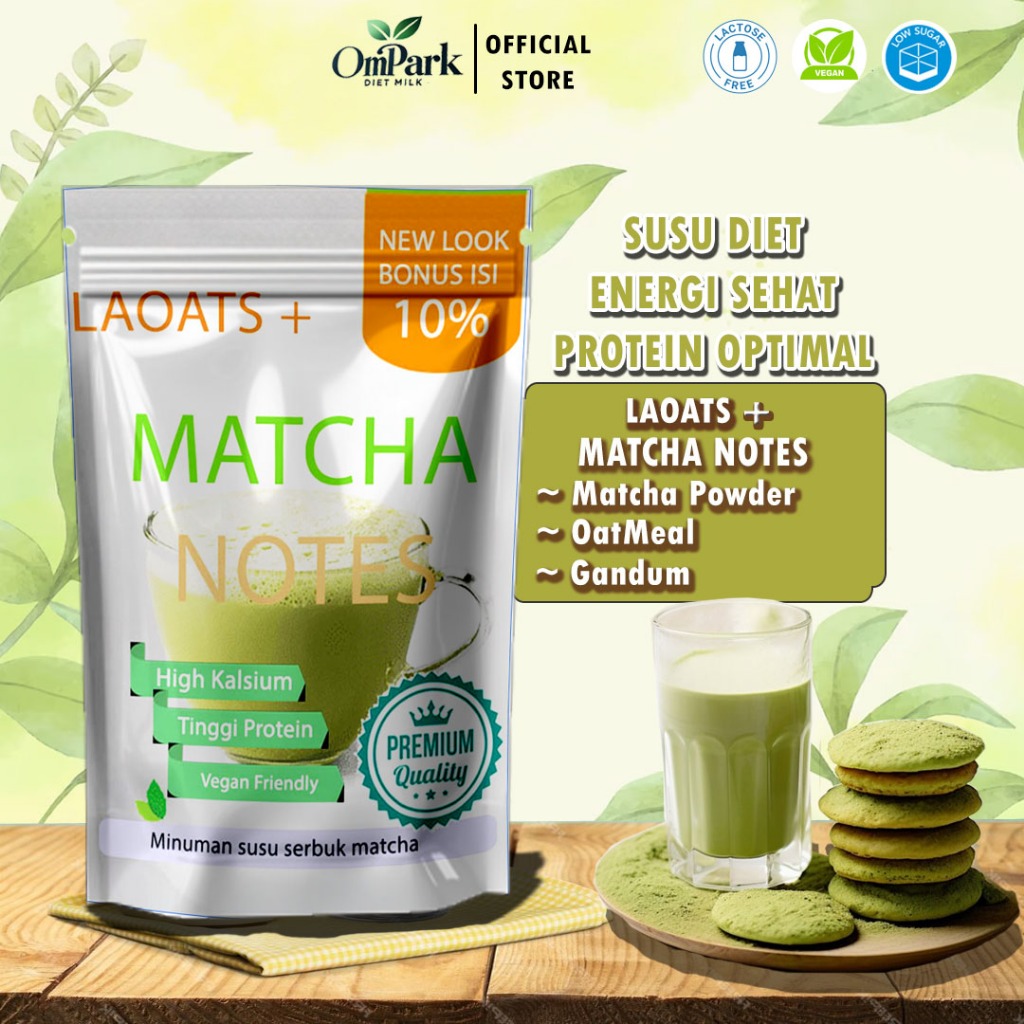 Jual Matcha Powder Penurun Berat Badan Pelangsing Badan Susu Diet Bubuk ...